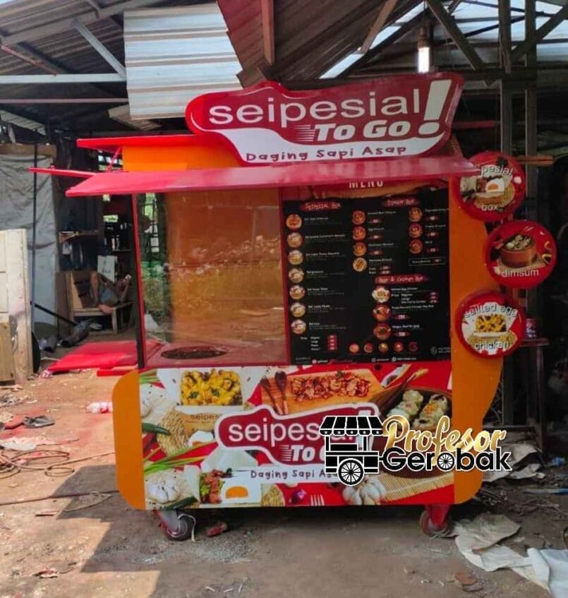 Desain Gerobak Kekinian yang Menarik Perhatian Pelanggan - Profesor ...